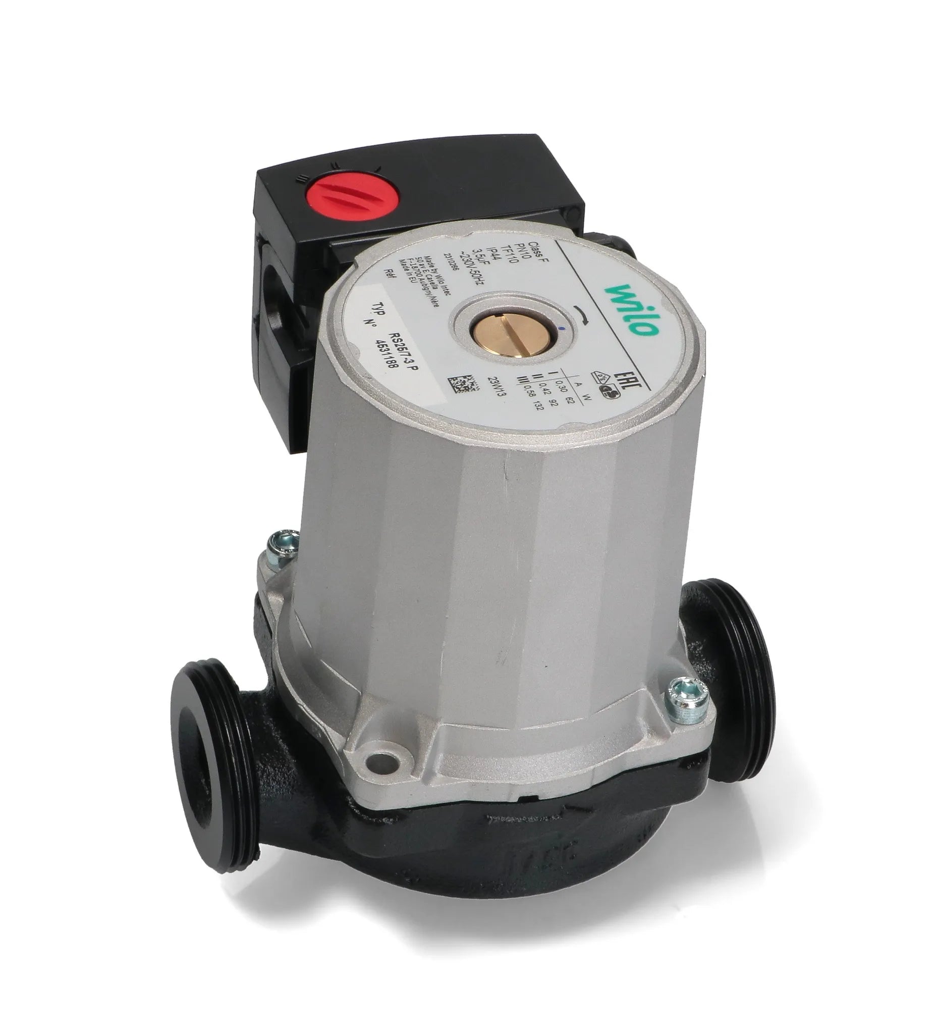 Remplacement de la pompe de chaudière rs25/7-3 pr 130 9 wilo